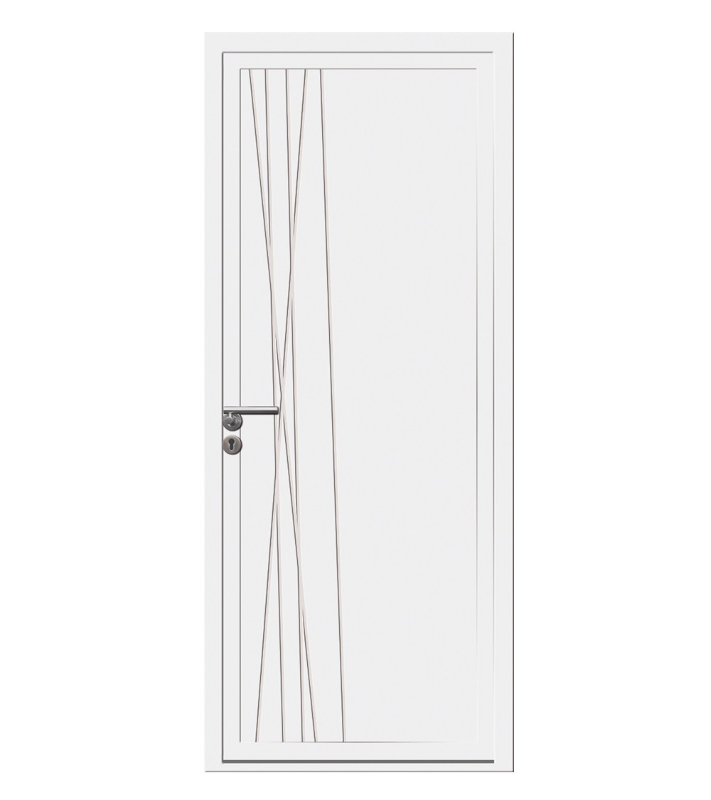 Porte d’entrée tiercée PARME 2 vantaux